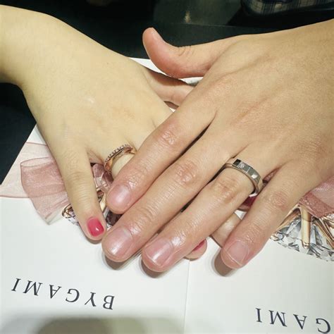 80 호감과 20 확신이 만나는 예물반지 청담 바이가미 웨딩밴드 커플링 네이버 블로그