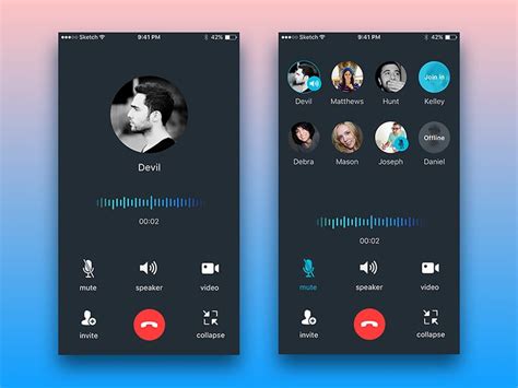 Voice Interface Mobile Inspiration Interface App Design