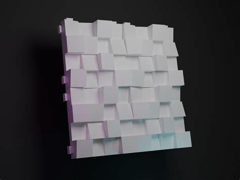 Modular Sound Diffuser V2 Acoustic Panels By Itsfluo Makerworld