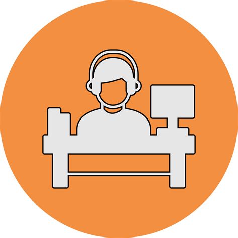 Help Desk Vector Icon Vector Art At Vecteezy