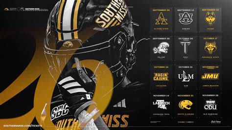 Southern Miss Announces 2026 Football Schedule Southern Miss