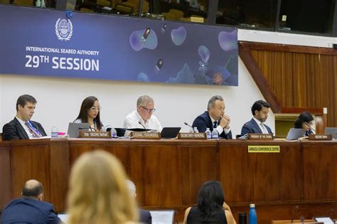 isa council reports progress on draft regulations for deep sea mining