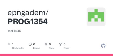 GitHub Epngadem PROG Test RJ