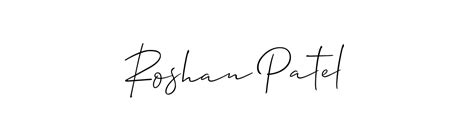 78 Roshan Patel Name Signature Style Ideas Special Electronic Signatures