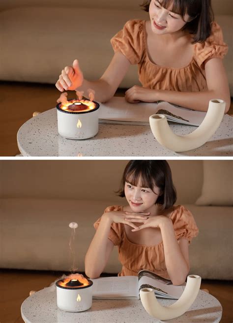 Smoke Rings Volcano Humidifier Shoopeace