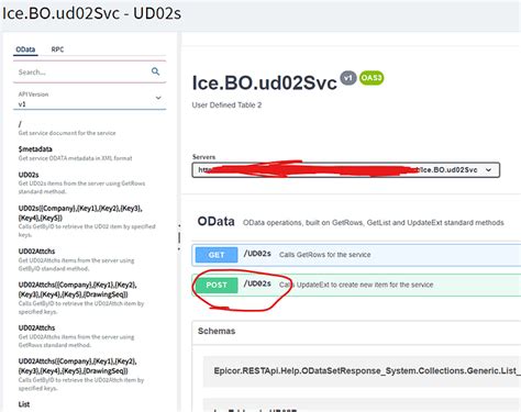 Api Post To Create New Row On Ud Table Kinetic Erp Epicor User Help