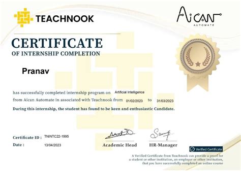 Pranav Tyagi On Linkedin During This Internship I Completed A Project