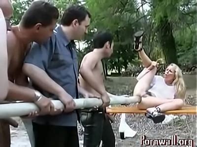 Blond Milf Fucked With A Tree Trunk XNXX COM