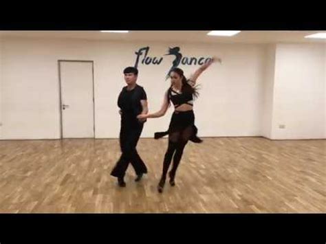 How to dance Syncopated Cuban Breaks in Cha Cha - Advanced - YouTube