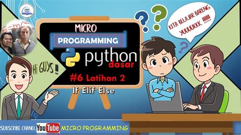 Python Dasar 6latihan 2 If Elif Else Membuat Input Data Kasir