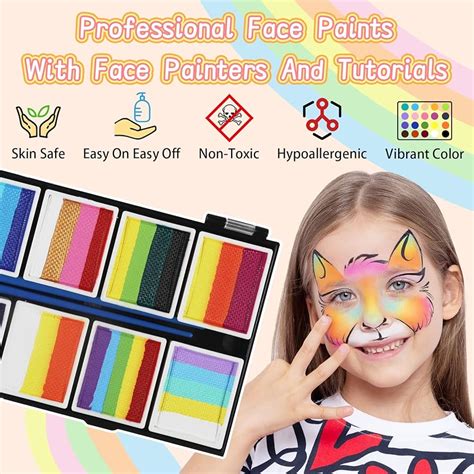 Patrones De Pintura Facial Para Principiantes Entrenamiento De