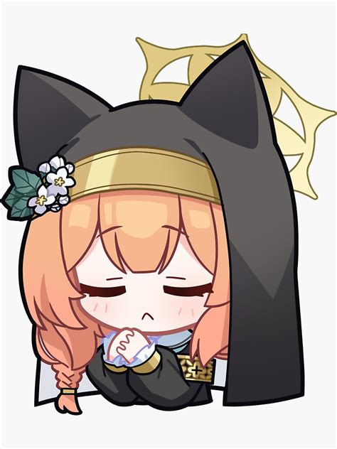 Mari Blue Archive Sticker For Sale By Dauriru Redbubble