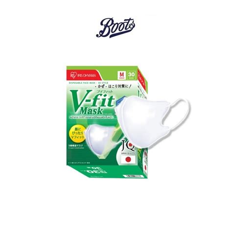 Iris Ohyama ไอริส โอยามะ หน้ากากอนามัย วี ฟิต ไซส์ 30 ชิ้น กล่อง Shopee Thailand