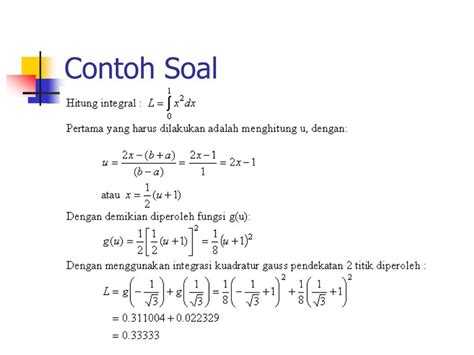 Soal Dan Jawaban Metode Numerik Contoh Soal Jawab Metode Simpson Hot