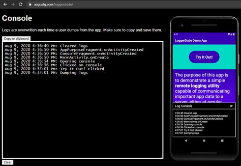 GitHub August Gruneisen LoggerDude Full Stack Remote Logging Library For Android