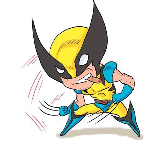 Wolverine Chibi By Ray D Sauce On Deviantart