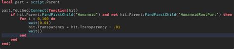 Hit Parent Issue Scripting Support Developer Forum Roblox