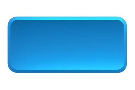 Blue Button Rectangle