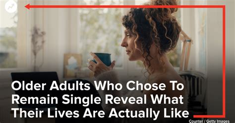 Older Adults Who Chose To Remain Single Reveal What Their Lives Are