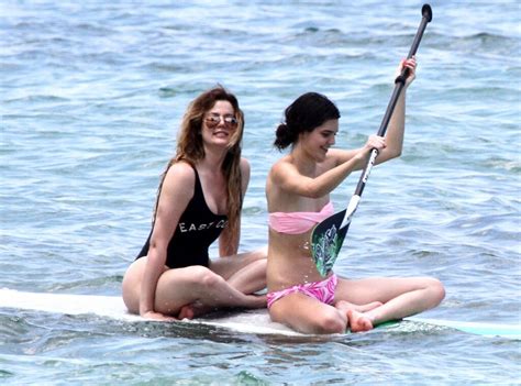 Kendall Jenner Kylie Jenner Khloé Kardashian Hit the Water in Sexy