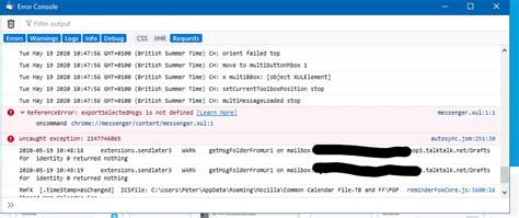 Importexport Ng Not Working For Any Type Of Email Export Issue Thunderbird Import
