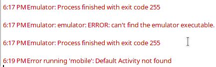 Android Studio Emulator ERROR Can T Find The Emulator Executable