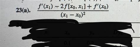 Solved Numerical Methodsfirst Photo Is Question Second