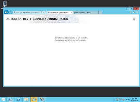 Revit Server：身份验证选项阻止 Revit Server 工作