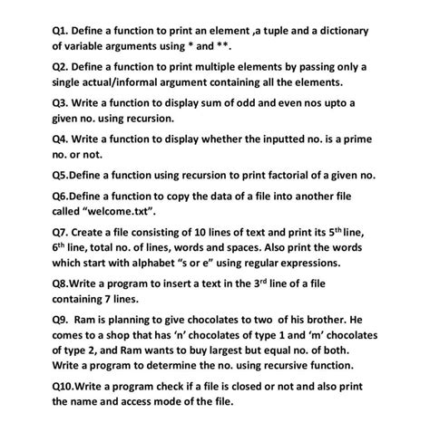 Solved Q Define A Function To Print An Element A Tuple Chegg