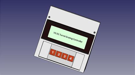 Keypad And Lcd Display Control Console The Quantum Hub