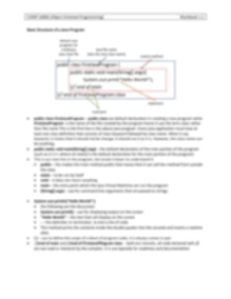 Solution Workbook 1 1 Object Oriented Concepts Studypool