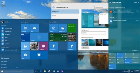 How To Set Start Menu Taskbar Color Based On Desktop Background In