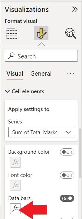 Power Bi Add Data Bars To Table Geeksforgeeks