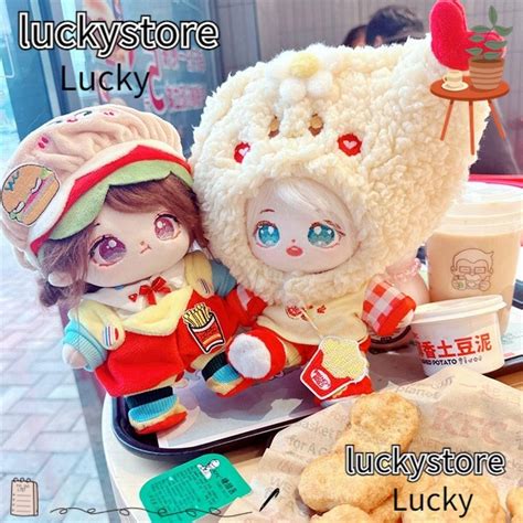 Lucky การ ์ ตูน Plush Coat น ่ ารักมินิตุ ๊ กตา Clothes Multistyles