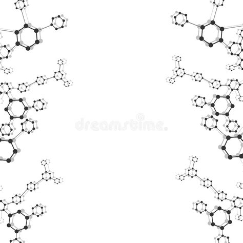 Geometric Abstract Background With Connected Line And Dots Structure