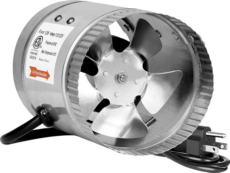 Simple Deluxe 4 Inch Inline Fan 100 Cfm Booster Exhaust