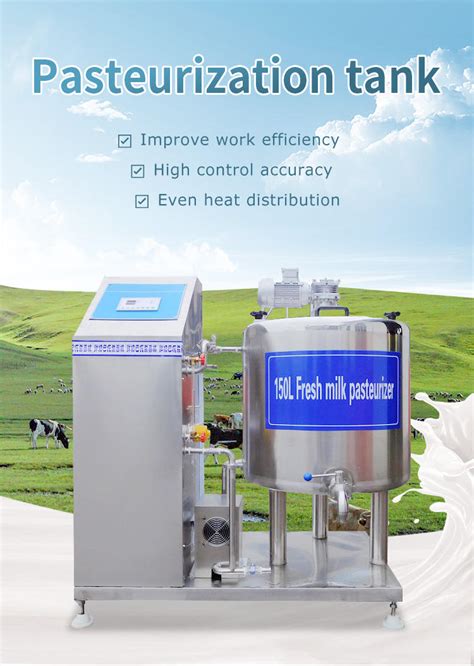 Commercial Small Size 1000kg 500kg Hour 50 Liters Flash Milk Pasteurizer Machine Juice