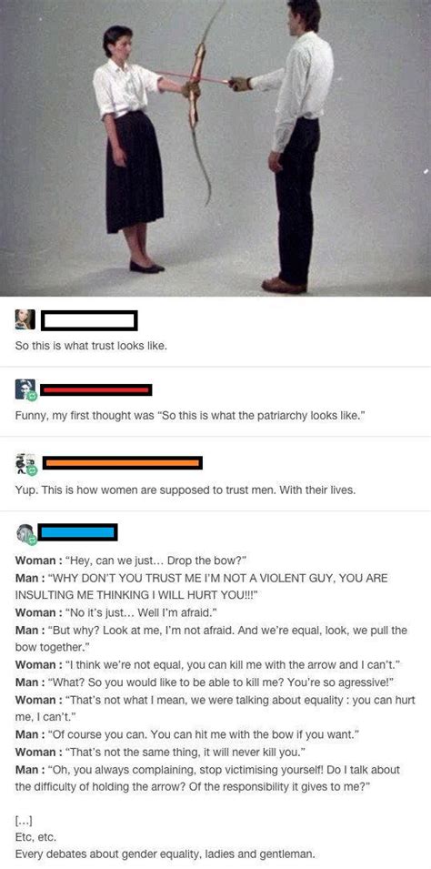 Do You Agree With This Analogy For Gender Equality Debates GirlsAskGuys