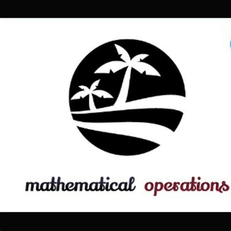 Mathematical Operations Youtube Mathematical Operations Youtube