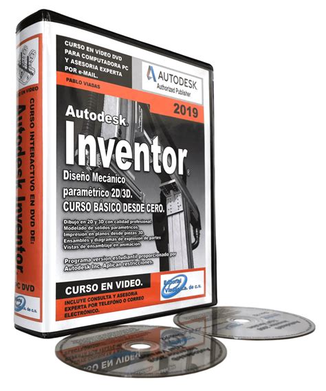 Curso De Autodesk Inventor Básico Diseño Mecánico Paramétrico 2d 3d