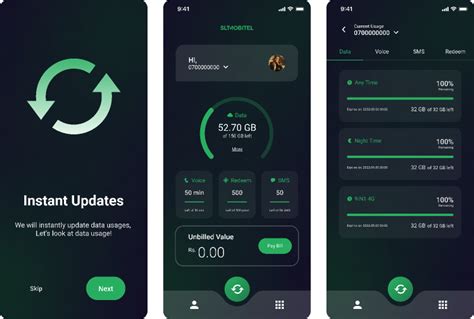 Data Usage App Figma