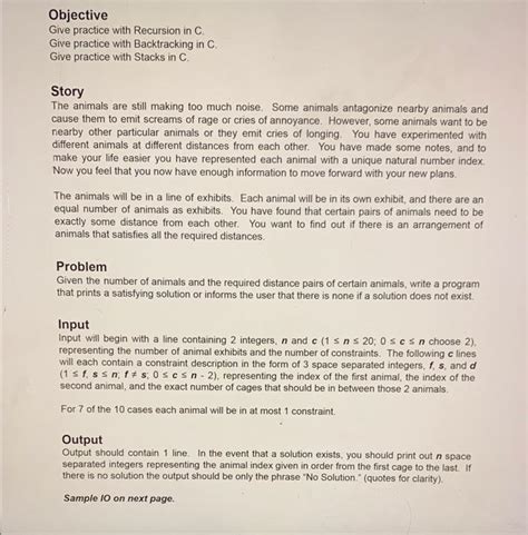 Solved Please Write The Program In C Language I Have Been