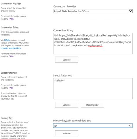 Excel Services Odata Integration With Sharepoint