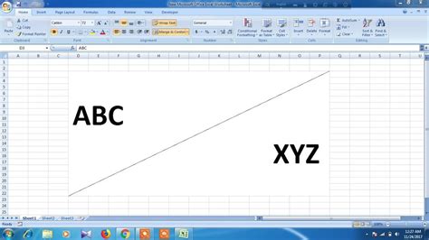 How To Write In A Diagonally Split Cell In Excel Printable Forms Free