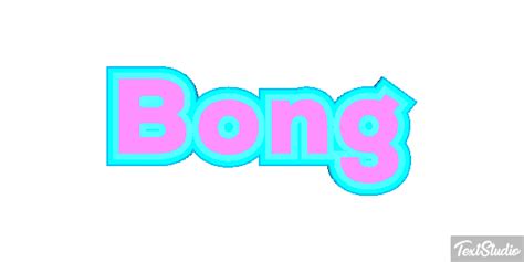Bong Name Animated  Logo Designs