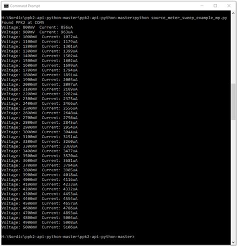 Nordic Power Profiler Kit II Python API Element14 Community