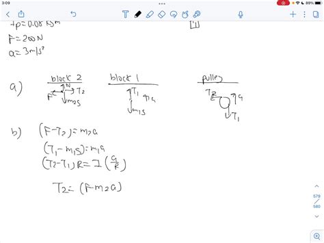 solved problem 3 6 pts a block of mass m [ and a block of mass mz are connected by a