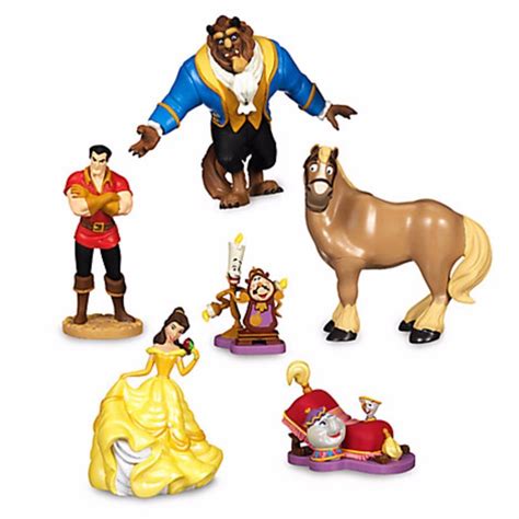 Beauty And The Beast Figurines Playset Disney Store 1861207990