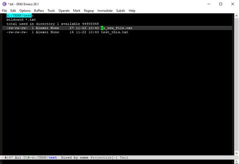Dired How To Find All Files Under A Directory That Match A Glob
