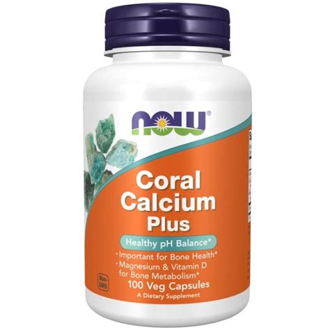 Now Foods Coral Calcium Plus Capsules 100 Landys Chemist